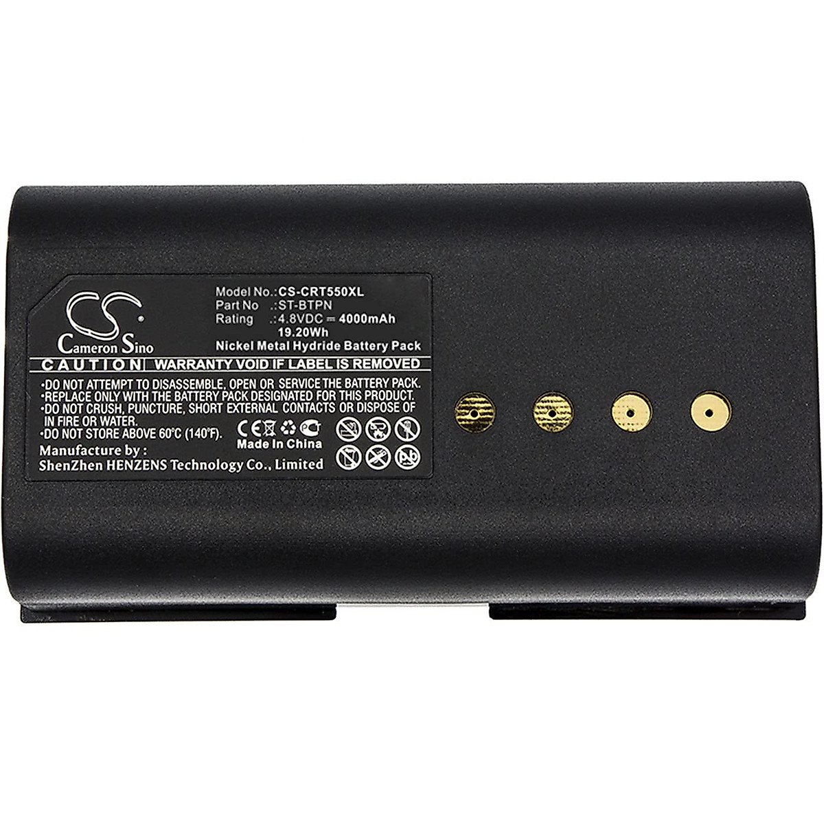 Cameron Sino Battery for Crestron SmarTouch 1550, ST-1550, ST-1700C, STX-1500CW, STX-1550C, STX-1700CW, STX-1700CXP 4000mAh