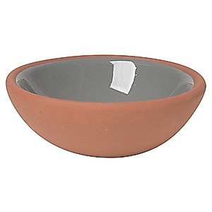 Now Designs Terracotta Pinch Bowls, Set of 6, 1 oz, Multicolor