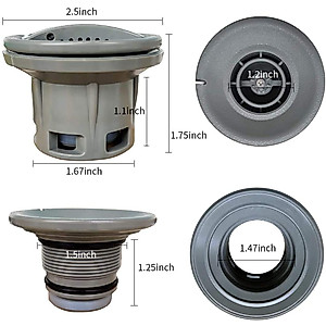 Kayak Air Valve for Inflatable Boat Raft Sup Paddleboard Air Track Rendova Boat