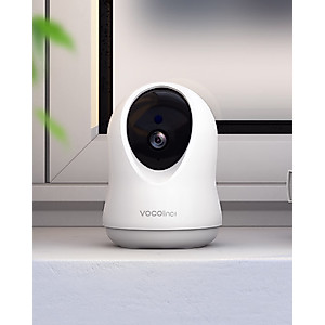 VOCOlinc Indoor Security Camera, 1080P Camera, Camera for Home Security/Baby Monitor/Pets, Pan/Tilt IP Camera with Night Vision, 2-Way Audio, Works with Apple Home HomeKit ONLY