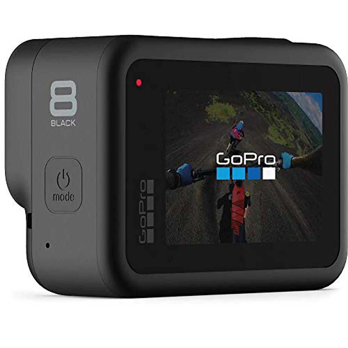 GoPro HERO8 Black with Deluxe Accessory Bundle – Includes: SanDisk Extreme 32GB microSDHC Memory Card, Spare Battery, Dual Battery Charger, Underwater Housing, LED Light & Much More