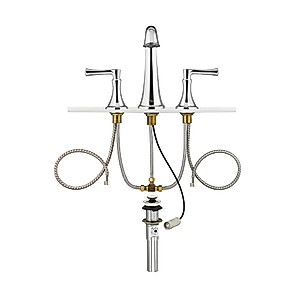 American Standard 7722.801.002 Estate Widespread Bathroom Faucet with Speed Conn