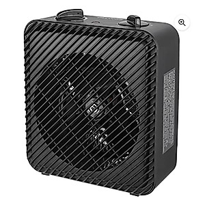 Pelonis Personal Mini Fan Forced Heater 3 Heat Settings-adjustable Thermostat