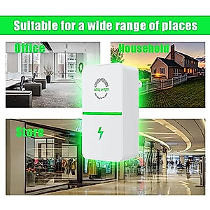 DAILAO Power Saver Stop-Watt Energy Saving Device, Pro Power Saver by, Watt Save Device-Stable Voltage Device of Household Office Factory Market (6PCS)