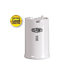 DuPont WFFMC100X High Protection 100-Gallon Faucet Mount Water Filtration Cartridge, White, Old Version
