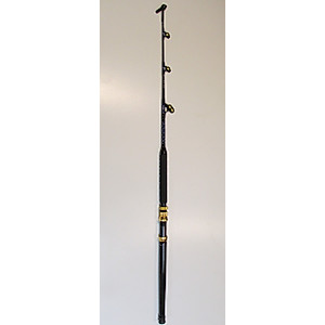 Xcaliber Marine Offshore Series 100lb Saltwater Deep Drop Swivel Tip Trolling Rod (Blue & Silver)