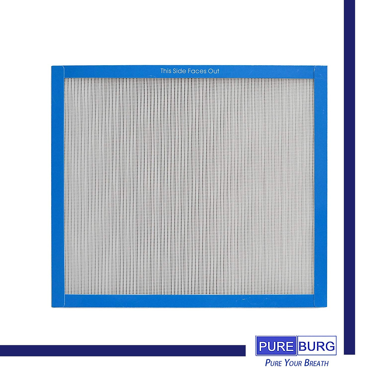 PUREBURG Replacement True HEPA Filter Compatible with HoMedics Total Clean AF-10 AP-15 AR-10 Air Purifiers,Part Number AF-10FL AP-15CRF AF-15,H13 Air Clean Dust VOCs Odor
