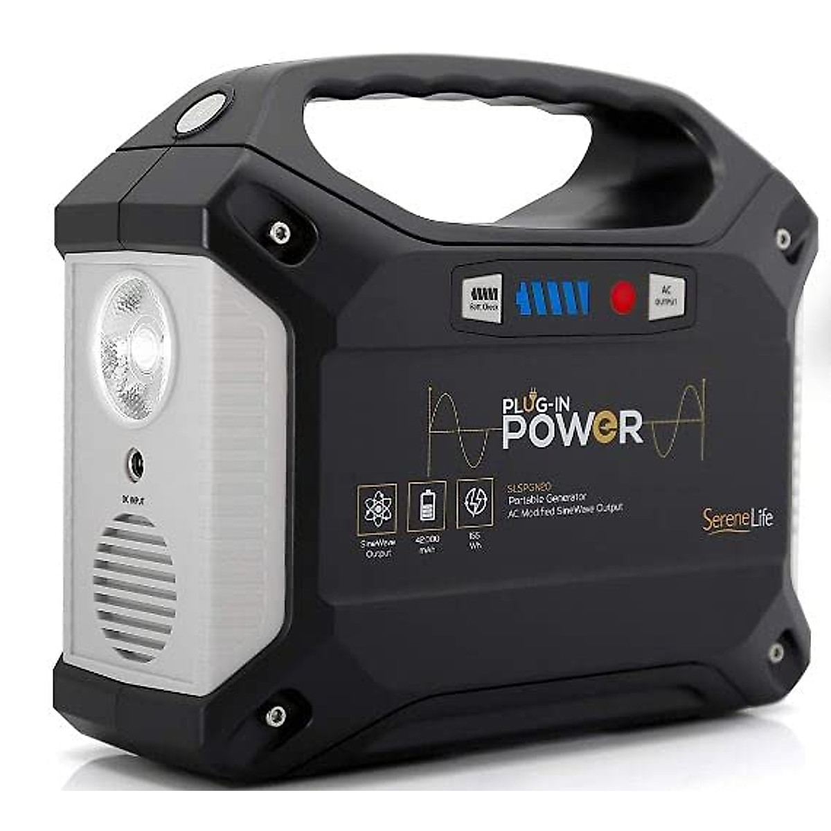 T POWER Charger for SereneLife Coolis FlashFish Chafon Aiper Portable Power Station CF-A30028 150Wh 155Wh 167Wh CPAP Battery Pack SLSPGN10 SLSPGN20 S320-UPGRADED Ac DC Adapter Power Supply