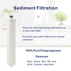 Culligan Compatible Full Replacement Filter Set With Membrane for AC-30 Reverse Osmosis System