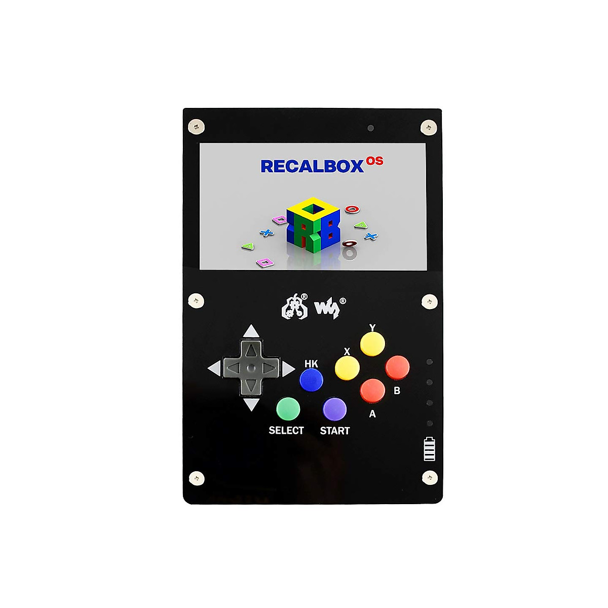 waveshare GamePi43 Accessories Add-ons for Raspberry Pi to Build GamePi43 Portable Retro Video Game Console 4.3inch IPS Display Compatible with Raspberry Pi B+/2B/3B/3B+