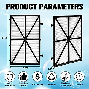 Ultra Fine Cartridge Filter Replacement for Dolphin Nautilus CC Plus, M200 / M400 / M500 Robotic Pool Cleaner Parts, Replaces Part # 9991432-R4, 4 Pack