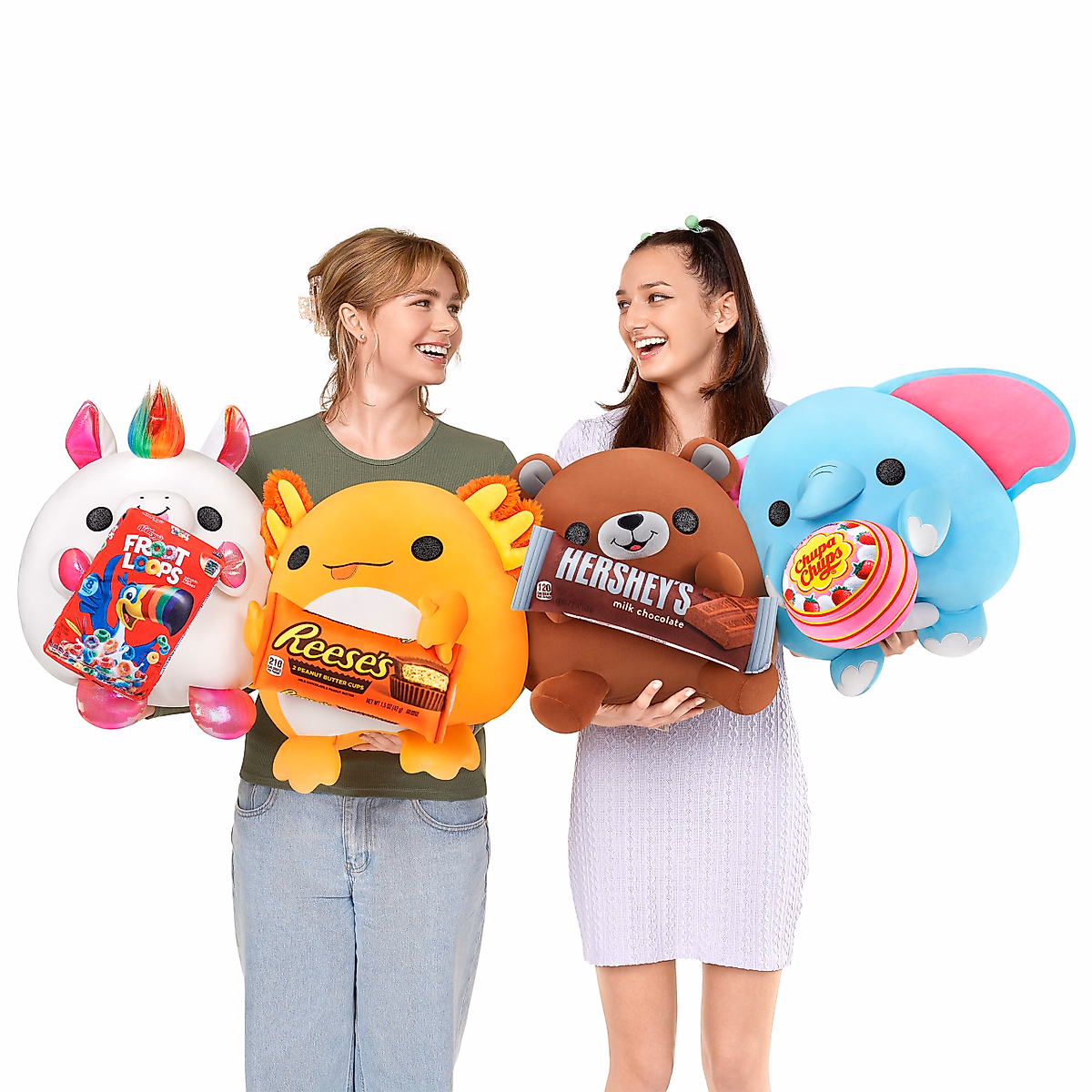 ZURU Snackles (Tabasco Dragon Super Sized 14 inch Plush by ZURU, Ultra Soft Plush, Collectible Plush with Real Licensed Brands, Stuffed Animal