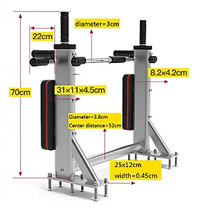 KDFJ Pull up Bar for Doorway,Portable Pullup Chin up Bar Home,Multi-Function Sandbag Door Exercise Equipment Body Gym System Trainer-Black