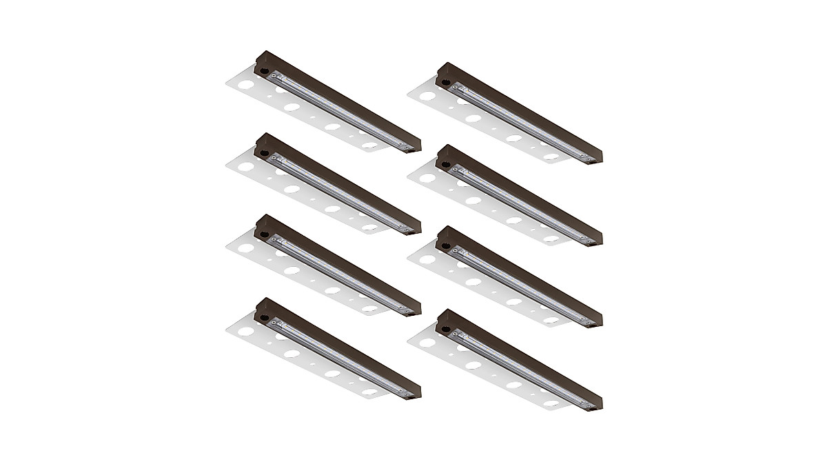 GKOLED 12 Inch LED Hardscape Lighting - Warm White Step Lights