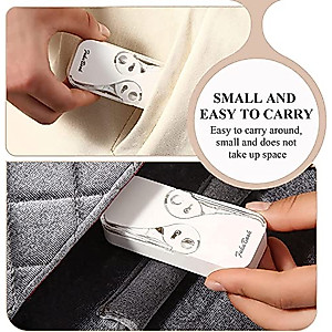 4 Pack Portable Floss Dispenser,Dental Floss Portable Case with 48Pcs Dental Floss, Upgrade Automatic Floss Organizer for Family Hotel Travel
