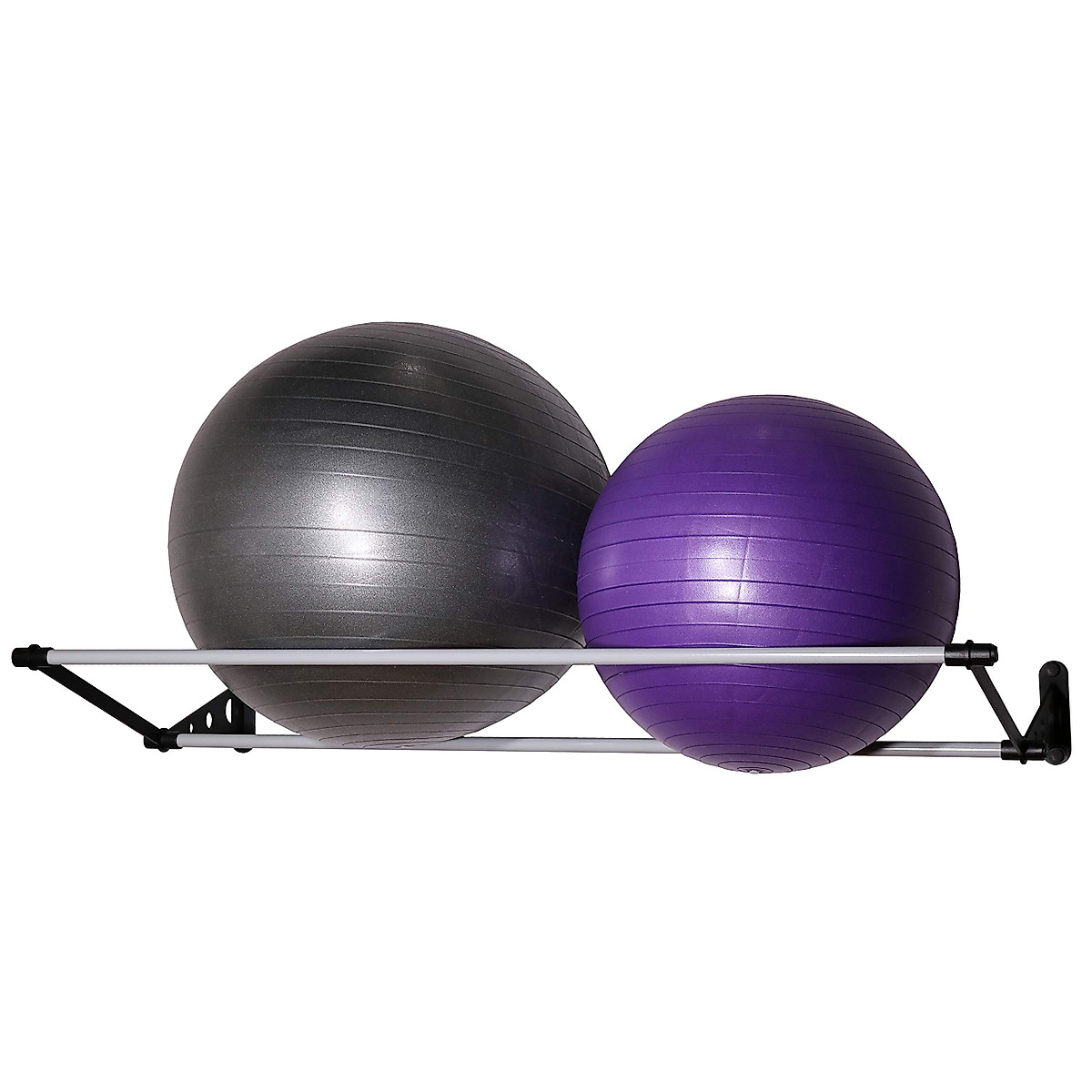 Vita Vibe - USA Made - Yoga Ball Storage Rack - Exercise/Yoga/Stability Balls 10-36" Diameter (4ft)