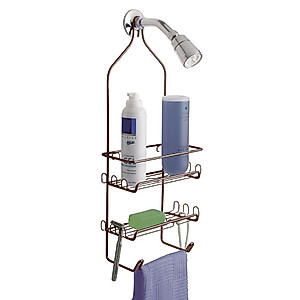 iDesign Milo Metal Wire Hanging Shower Caddy