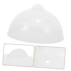 FUNOMOCYA Egg Cooker Lid Replace Egg Steamer Cover Egg Steamer Covers Reusable Lids for Egg Steamer Egg Steamer Lid Covers for Egg Steamer Egg Cooker Cover Multifunction Pot Cover Plastic