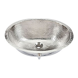 Thompson Traders BOU-1915BRN Hammered Nickel Farley Bath Sink