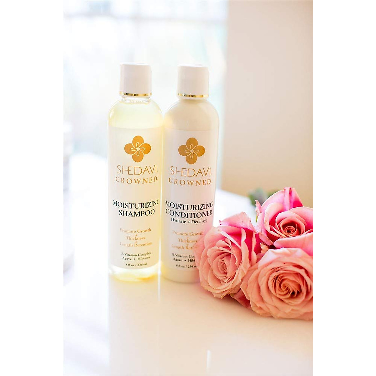 Shedavi Moisturizing Shampoo for Dry Hair - Moisturizes Dry Hair Ultimate Moisture Silicone -Free - Vegan Hydrating Women Shampoo for Dry, Color-Treated Hydrates & Strengthens Hair Sulfate-Free