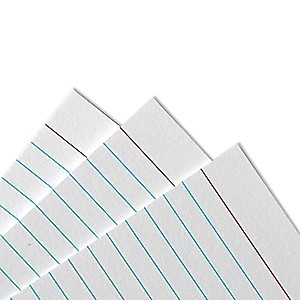 Home Advantage Ruled White Index Cards, File Note Cards (4-x-6-inch)