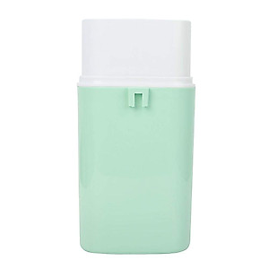 Detachable Kitchen Utensil Holders, 4 Compartment Plastic Wall-Mounted Chopsticks Flatware Caddy Holder with Cover for Cutlery(Green)