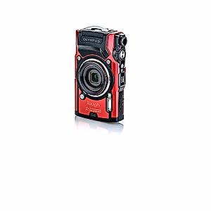 Olympus Tough TG-6 Waterproof Camera, Red -16GB Basic Bundle