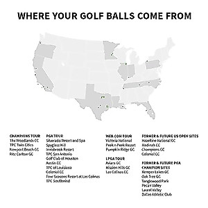 Vice Mix Mint Golf Balls 12 Pack, White (12GNBX-Vice Mix-1)