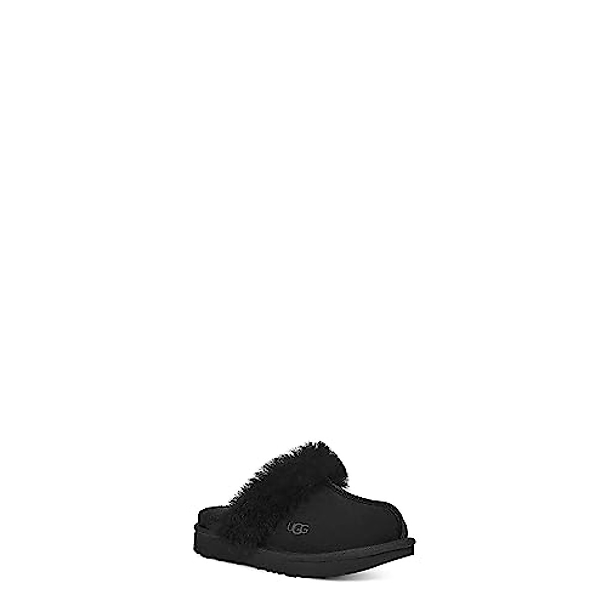 UGG Unisex-Child Cozy Ii Slipper, Black, 2 Little Kid