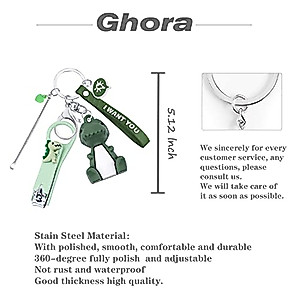 Dinosaur Nail Clippers Ultra Sharp Sturdy Nail Cutters with Ear Pick Dinosaur Keychain Set Gift-Dinosaur