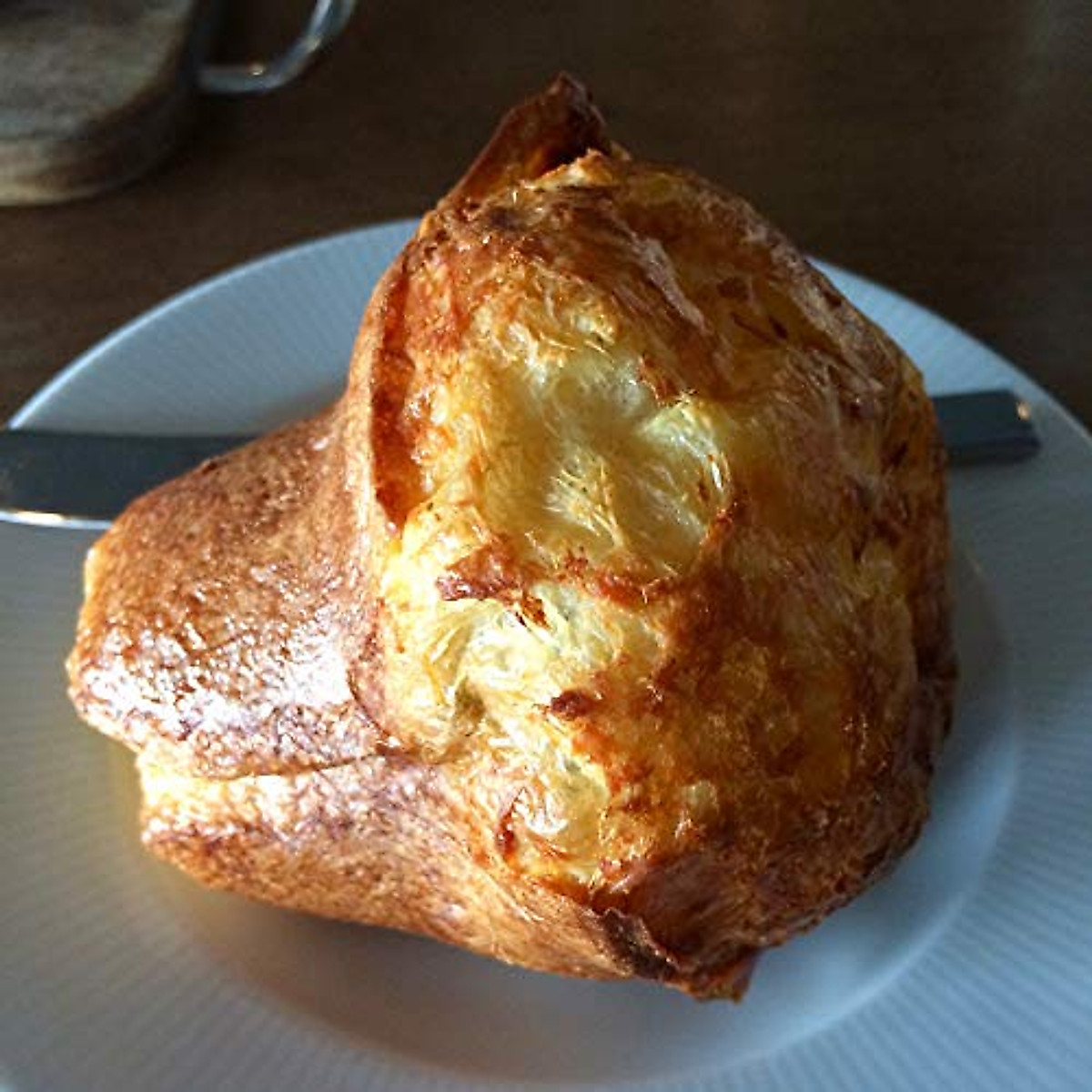 Fox Run Pop-Over Pan, 6 Cup, Grey