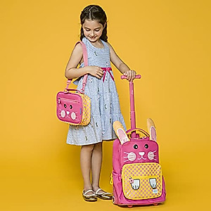 TWISE SIDE-KICK SCHOOL, TRAVEL ROLLING BACKPACK FOR KIDS AND TODDLERS (UNICORN)