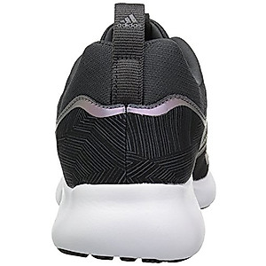 adidas Women's Edgebounce Mid Running Shoe, Carbon/Black/Night Metallic, 8.5 M US