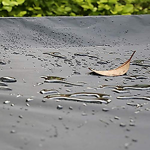 HAPLIFE Patio Furniture Set Covers Outdoor Conversation Set Covers Sectional Garden Sofa Covers Chair Loveseat Covers Waterproof Dust Protective