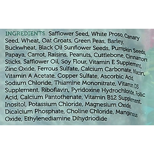 Sweet Harvest Vitamin Enriched Conure & Lovebird Food 2 LB