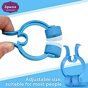 Zipwaze Stop Nosebleeds Epistaxis Clips Nose Bleed Stopper Nasal Clip Treatment 3 Pack
