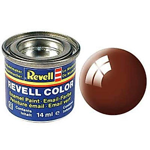 Revell Enamels 14ml Mud Brown Gloss Paint