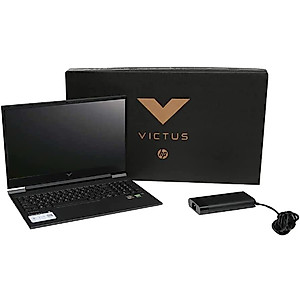 HP 2022 Victus 15.6" FHD Gaming Laptop, AMD Ryzen 7-5800H (Beats i7-10870H), 64GB RAM, 2TB PCIe SSD, NVIDIA GeForce RTX 3050 Ti, Backlit Keyboard, Win 11, Mica Silver, 32GB SnowBell USB Card