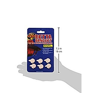 Zoo Med Laboratories AZMBB7 Betta Banquet Blocks