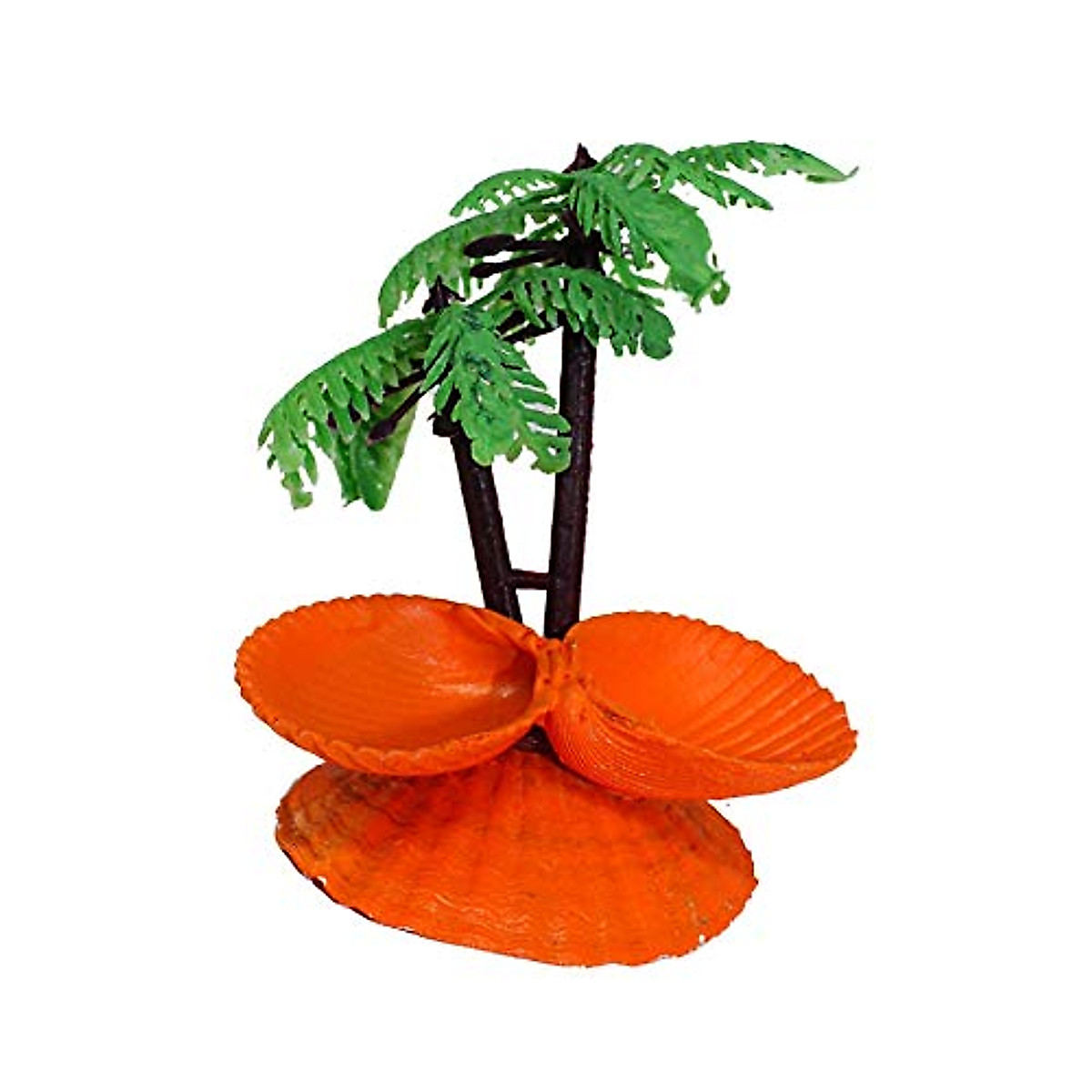 DIY Terrarium Kit, Small Hermit Crab Starter Kit with Wire Cage, Palm Tree Water Holder, Sponge, Bag of Food and Gravel, All in One Pet Supplies, Color May Vary, 4.5 Inches