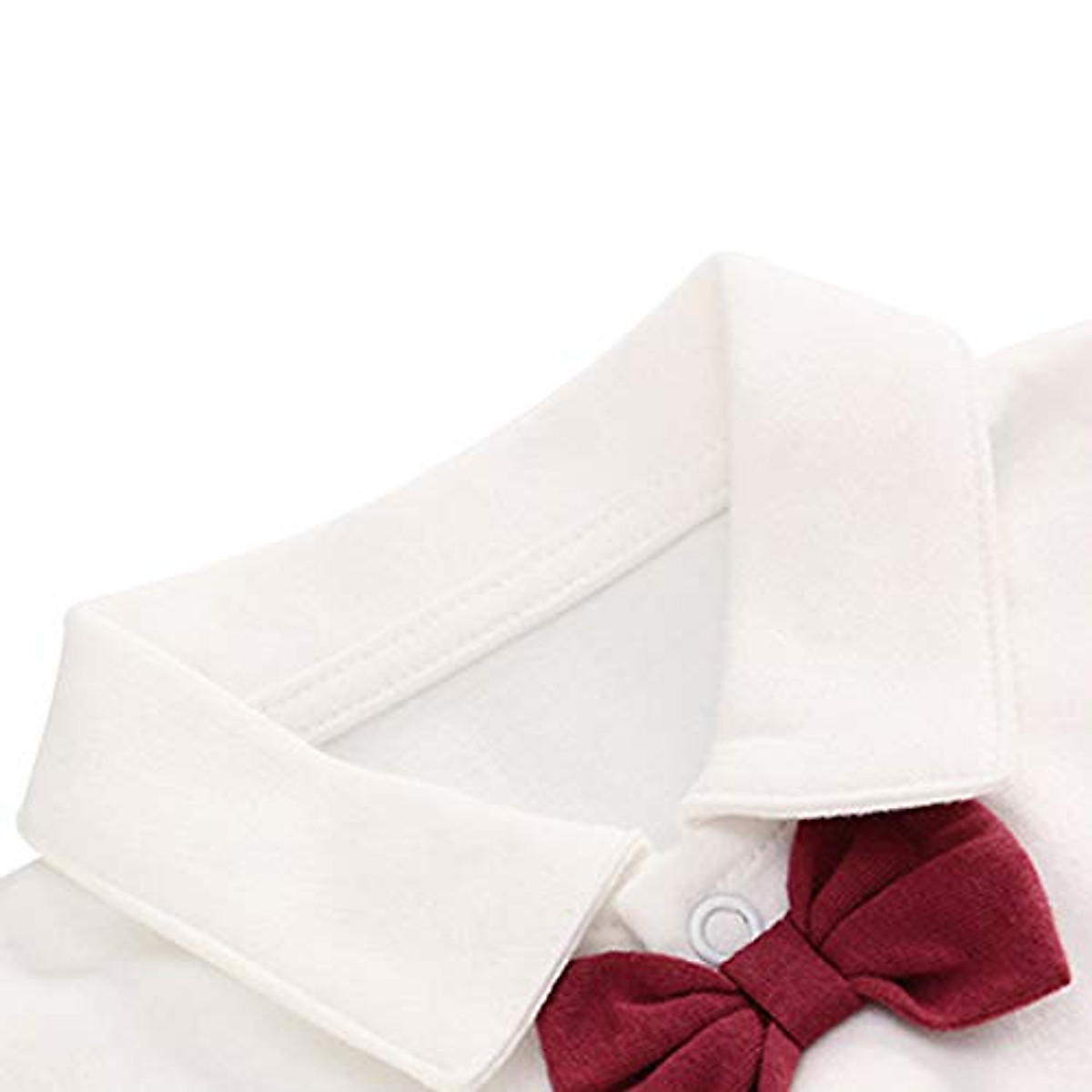 famuka Little Boy Suit Toddler Outfit Baby Gentleman Tuxedo Three-Piece Formal Shirt Set 1-5 Years (Grey, 2-3T)