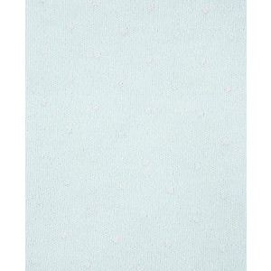 Little Me Baby Girls' 3 Piece Bib and Burp Set, Floral, Mint Print, One Size