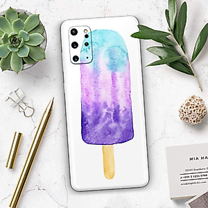 DesignSkinz Summer Mode Ice Cream v3 Protective Vinyl Decal Wrap Skin Cover Compatible with The Samsung Galaxy S20 (Screen Trim & Back Glass Skin)