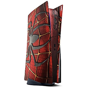 giZmoZ n gadgetZ GNG PS5 Digital Console Spider Skin Decal Vinal Sticker + 2 Controller Skins Set