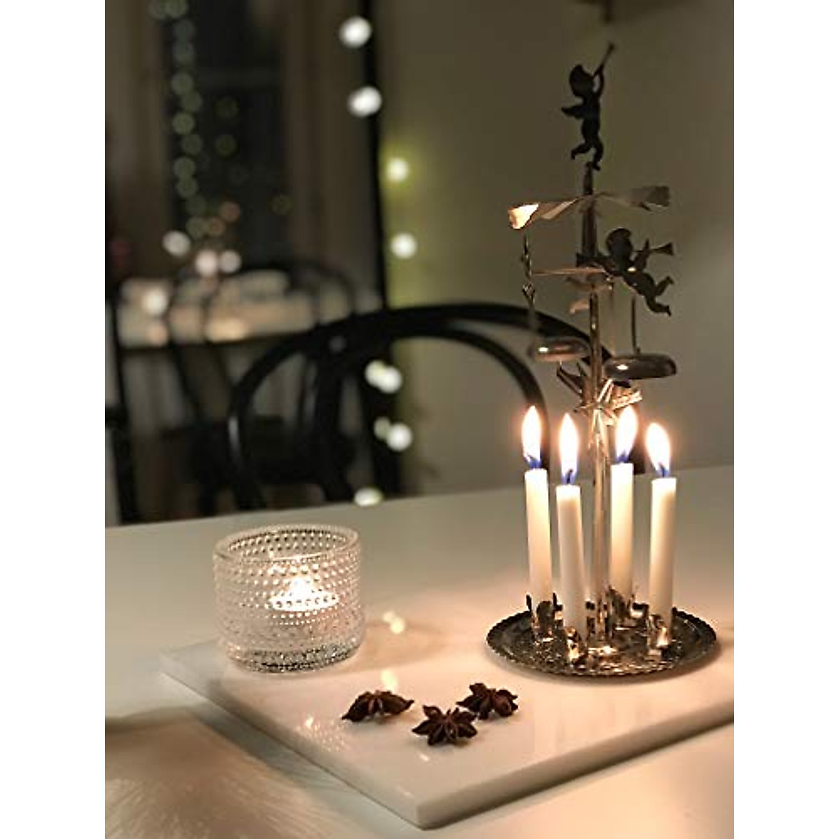 Chime Candles for Spells, Rituals, Birthday Party Congregation (100, White)