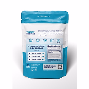 Pup Labs Tummy Essentials Probiotics for Dogs - Eliminate Digestive Dysfunction - Supports Gut Health - Dog Probiotics Support a Happy and Active Life - Made for All Dogs and in The USA, 30 Chews