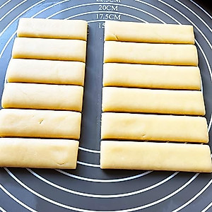4 x 1 Inch Cookie Stick Cutter, Multi Cutter for 6 pieces, Rectangle-Shaped Dough, Fondant Multicutter (Cookie Sticks (4x1 inch))