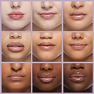 UNICORN GLOW Luminous Lip Gloss #4 Aurora - Shimmery Glitter Moisturizing Lip Gloss with Shimmery Finish - Lightweight, Sheer, and Hydrating[0.18 oz. / 5 g]