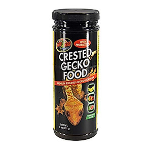 Zoo Med Crested Gecko Food - Watermelon - 8 oz, Black