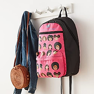 EPIC Everyday School, Travel Backpack African American Girl Characters (Pink)